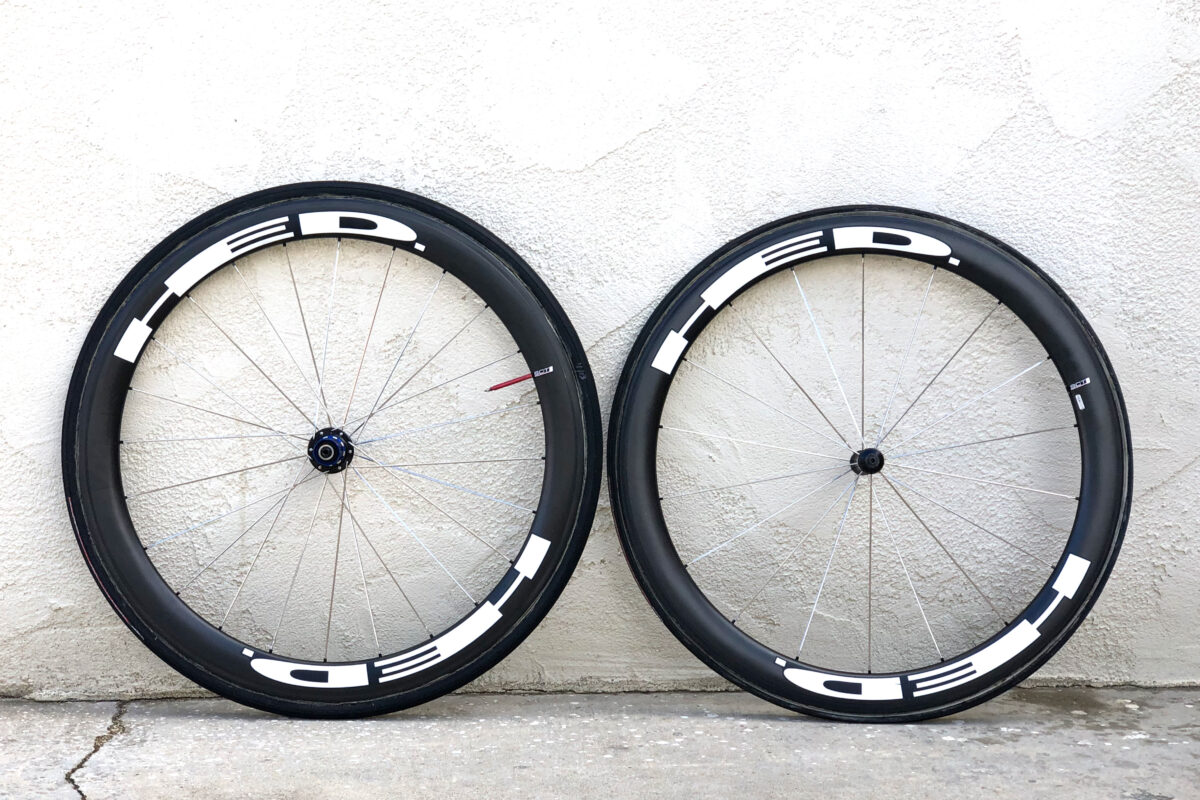 HED Stinger 6 Professional Road Bike Carbon Tubular Wheelset Rim Brake | Bikeraider