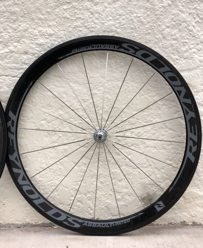 Reynolds Assault Limited Carbon Clincher Road Bike Wheelset Rim QR ...